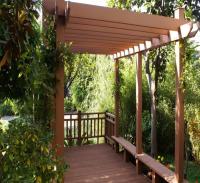 China Engineered Flooring WPC Click Decking 2.2m WPC Interlocking Decking Tiles 5.6m for sale