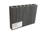 China E1E4 Solid WPC Decking Silver Grey 143X23mm 100 Recyclable For Garden for sale
