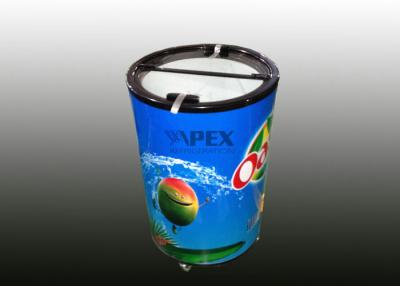 China O partido pode refrigerador da barra de uma porta de vidro mais fresca mini/refrigerador de vidro da cerveja da porta à venda