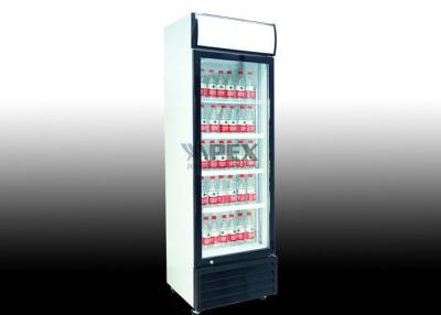 中国 単一のドアの直立したびんのクーラー 360L/ガラス前部飲料冷却装置 販売のため
