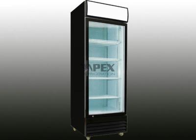中国 単一のドアの商業飲み物のクーラーの熱帯タイプ強い冷却装置 650L を真っ直ぐに振って下さい 販売のため