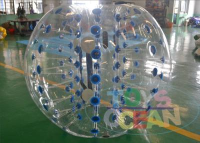 China Transparent Giant Inflatable Bumper Balls For Human / Body Water Zorbing Ball for sale