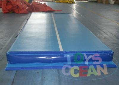 Cina pista gonfiabile di caduta di ginnastica di 30CM per pista di aria adulta/grigia che ruzzola in vendita