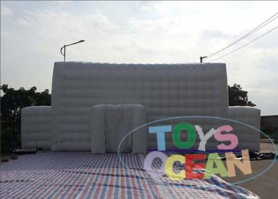 China Giant White Cube Inflatable Tents Building For Marquee Advertising Exhibition for sale