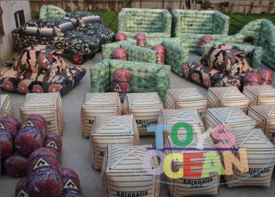 China Commercial Inflatable Paintball Bunkers for sale