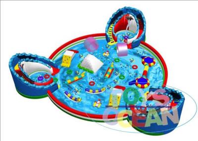 Cina Parco gonfiabile dell'acqua di 4 di m. bambini dello scorrevole ultimi per il parco dei bambini in vendita