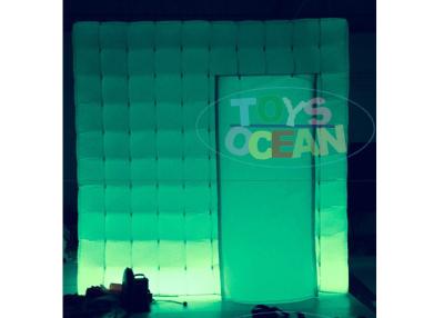 Cina cabina gonfiabile portatile della foto della tenda/LED di evento 3D gonfiabile per annunciare in vendita