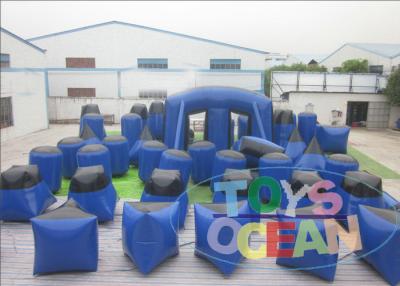 Cina bunker gonfiabili blu di paintball 50PCS durevoli per i giochi esterni di sport in vendita