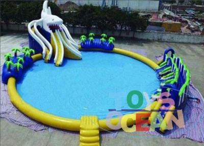 China De openlucht Commerciële Opblaasbare Ronde van het Waterpark voor Jonge geitjes Duurzame Veiligheid Te koop