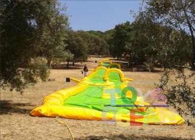 Cina Scivolo gonfiabile giallo il parco dell'acqua di città/giochi all'aperto gonfiabili per il partito in vendita
