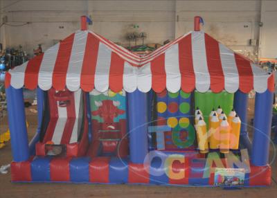 Cina Giochi interattivi gonfiabili dei bambini, 4 in 1 gioco intermedio gonfiabile di carnevale in vendita