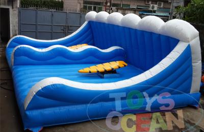 中国 二重プレーヤーの屋外党のための機械サーフの膨脹可能なスポーツのゲームを使用して 販売のため