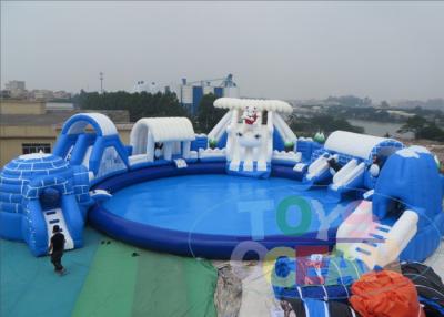 China Open Reuze het Park Commercieel Mobiel Ontwerp EN14960 van het Zwembad Opblaasbaar Water Te koop