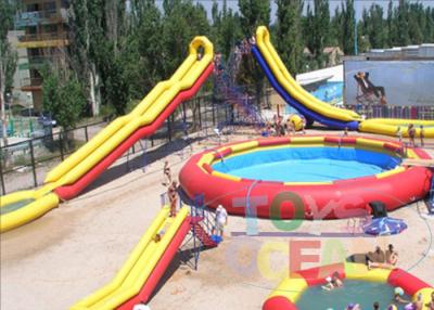 China 0.9 pvc-van het het Parkstrand van het Volwassenen Opblaasbare Water van de het Vermaakdia Grote Ronde de Poolpret Te koop