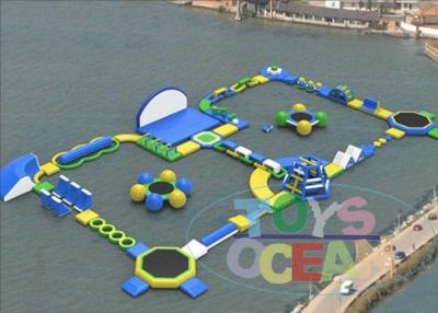 China Mobiele Reuze Opblaasbare Commerciële Verzegelde de Huurlucht van het Waterpark Te koop