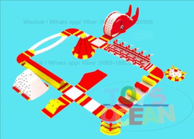 Cina Campo da giuoco gonfiabile del PVC dei giochi gonfiabili commerciali divertenti dell'acqua dell'acqua in vendita
