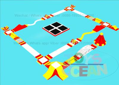China Aangepaste Opblaasbare de Brandweerstand van het Waterspel voor de Pool van het Metaalkader Te koop