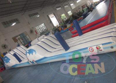 Cina Corsa ad ostacoli gonfiabile all'aperto dell'acqua di Gaint con lo stagno della struttura in vendita