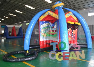 Cina Sfida gonfiabile approvata CE commerciale 4 del gioco di sport in 1 partito all'aperto in vendita