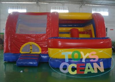 Cina I bambini variopinti di Multiplay rimbalzano la Camera con il PVC EN14960 dello scorrevole 15OZ in vendita