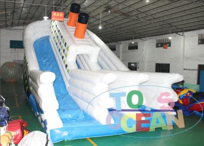 Cina Gioco titanico gonfiabile enorme dello scorrevole per i bambini, scorrevoli all'aperto dell'affitto del partito in vendita
