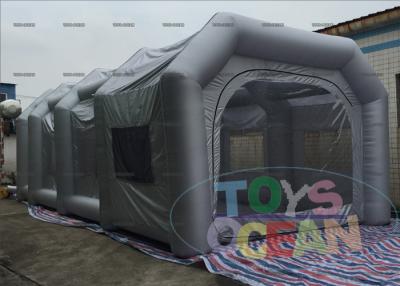 Cina Tende gonfiabili di spruzzo della cabina della cabina gonfiabile grigia della pittura per l'automobile in vendita