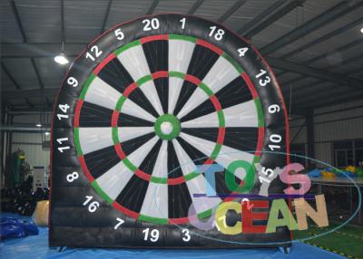 China Fire Retardant Inflatable Sport Game Customized Giant Football Soccer Dart for sale