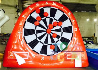 Cina Mini giochi interattivi gonfiabili che sparano il bordo di dardo del gioco di scopo per le partite di football americano in vendita