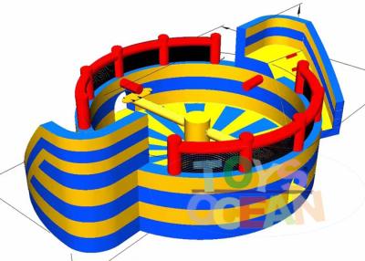 Cina Corso interattivo 110 di Wipeout dell'eliminatore dei giochi di partito di divertimento gonfiabile - ventilatore 230V in vendita