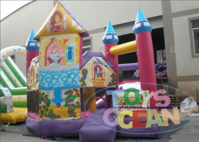 Cina Camera di salto dei buttafuori del castello di principessa Inflatable Bouncer Combo Inflatable in vendita