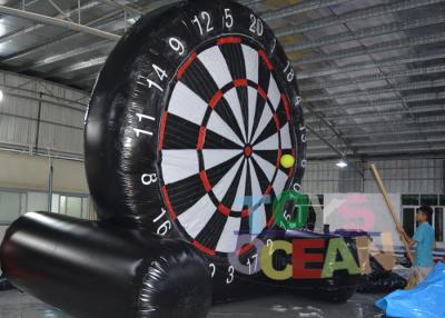 Cina Giochi interattivi gonfiabili di calcio-balilla di calcio di dardo del bordo di scopo gigante dell'obiettivo 5.5X3X4.58m in vendita