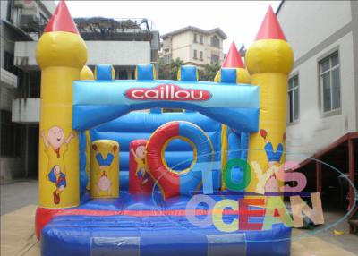 Cina Castello gonfiabile all'aperto di rimbalzo di Caillou del trampolino dei bambini per il partito in vendita