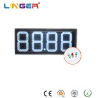 Quality High Resolution LED Gas Price Sign Red Digital Gas Price Sign Customized For for sale
