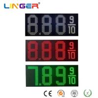 Quality Outdoor Gas Station LED Sign Salt Resistant / Anti Rust Petrol Station Sign for sale
