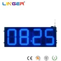 Quality Digital Gas Station Price Signs 16 Inch LED Gas Signs With Epoxy Spray Coating for sale