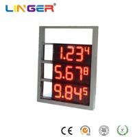 Quality Smart Brightness Adjusting Gas Price Displays IP67 LED Gas Price Signs With for sale