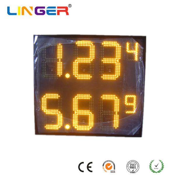 Quality Durable LED Gas Station Signs Energy Saving Gas Price Signs Digital For High Traffic Fuel Stations for sale