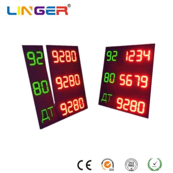 Quality IP67 LED Gas Station Signs OEM / ODM Digital Signs For Gas Station for sale
