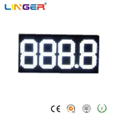 China 150° Wide Angle LED Gas Price Sign 7 Segment Digital Gas Price Signs Outdoor for sale