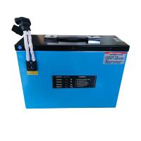 China 48V 25AH Lithium Warehouse Battery for Electric Stacker 300x125x120mm - Lightweight Industrial Power Solution for sale