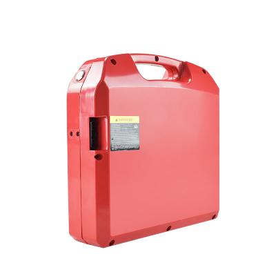 中国 赤 48V / 20AH カスタムフォークリフト リチウムバッテリー 370*100*35 販売のため