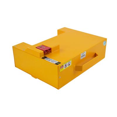 Cina Batteria nera per pallet truck con tempo di scarica di 2-3 ore per applicazioni pesanti in vendita