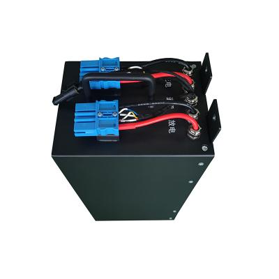 Cina Corrente di carica massima 40Ah e dimensioni 165x215x480mm Batteria elettrica del carrello elevatore in vendita
