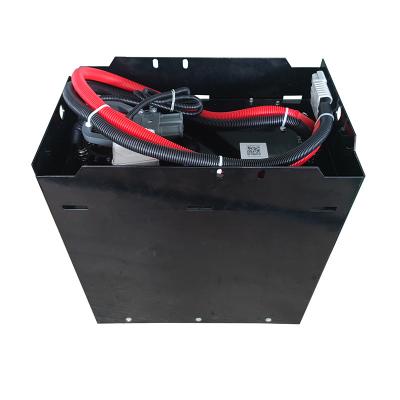 China Black Lithium Battery Lithium Forklift Truck Battery 25.6V 230AH for sale