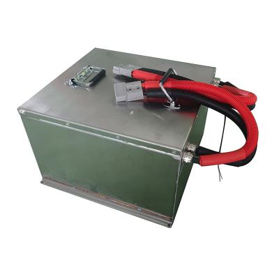 China Electric Forklift Battery Dimensions 390x370x260mm Lithium Ion Deep Cycle Battery for sale