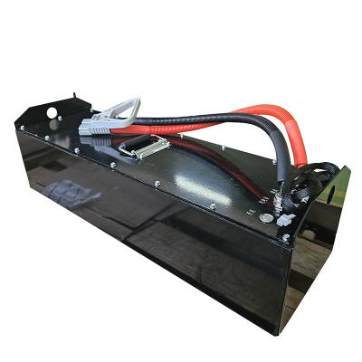 Cina Batteria per carrelli elevatori al litio da 60Ah in nero per elevati standard in vendita