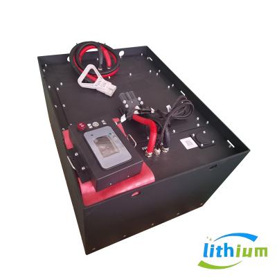 China Big Capacity LiFePO4-Batteries for 4 Wheel Counterbalance Forklift No Maintainence for sale