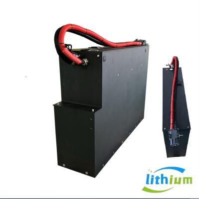 China Zwarte 404Ah elektrische vorkhefbatterij Ultra-ontlading voor snelle 2-4 uur opladen Te koop