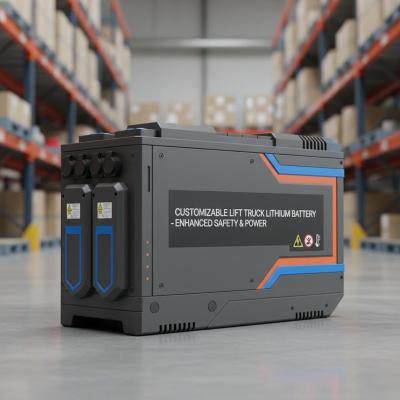 China 370100355mm Customizable Lift Truck Lithium Battery Offering Enhanced Safety Features and Power for Warehouse Equipment for sale