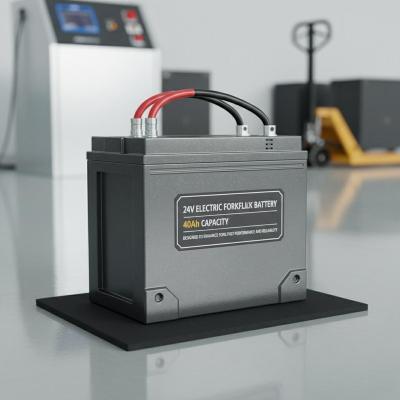 China 24V Electric Forklift Battery 40ah Capacity Stable Power Source Designed to Enhance Forklift Performance and Reliability for sale